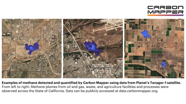 Carbon Mapper Selected for California Satellite Data Purchase Program
