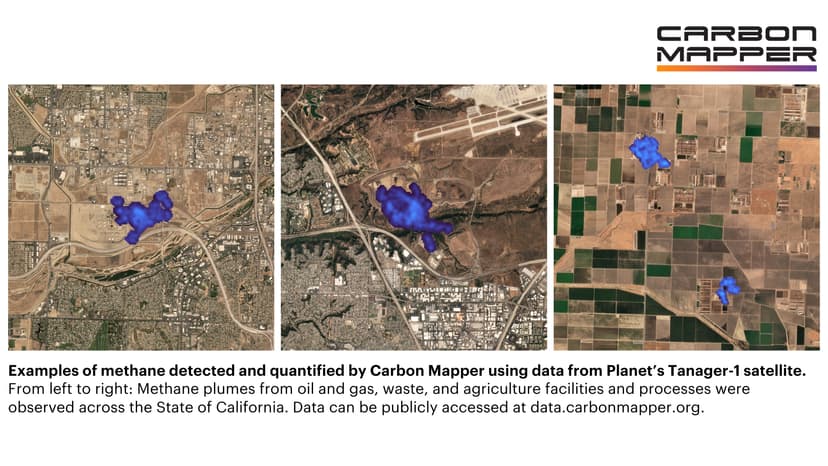 Carbon Mapper Selected for California Satellite Data Purchase Program