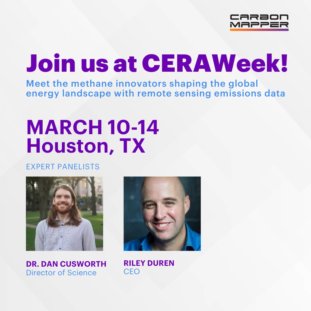 Carbon Mapper at CERAWeek