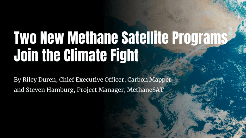 Methane, CO2 Detection Satellite | Greenhouse Gas | Carbon Mapper