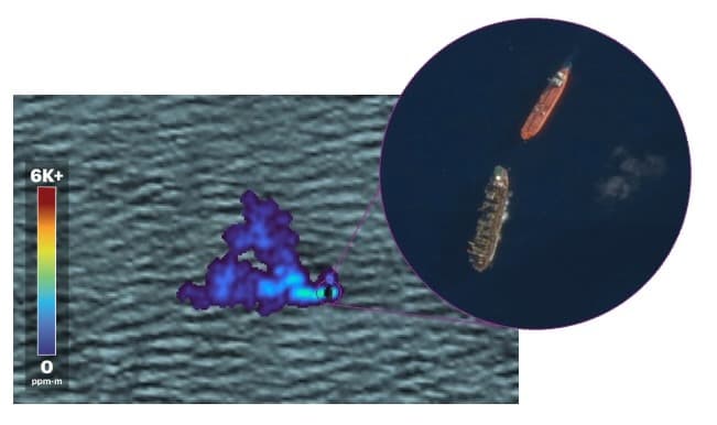 Detecting methane from offshore oil and gas activity